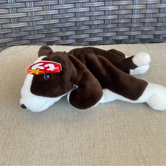 Toys | Ty Beanie Babies Bruno Dog Plush | Poshmark